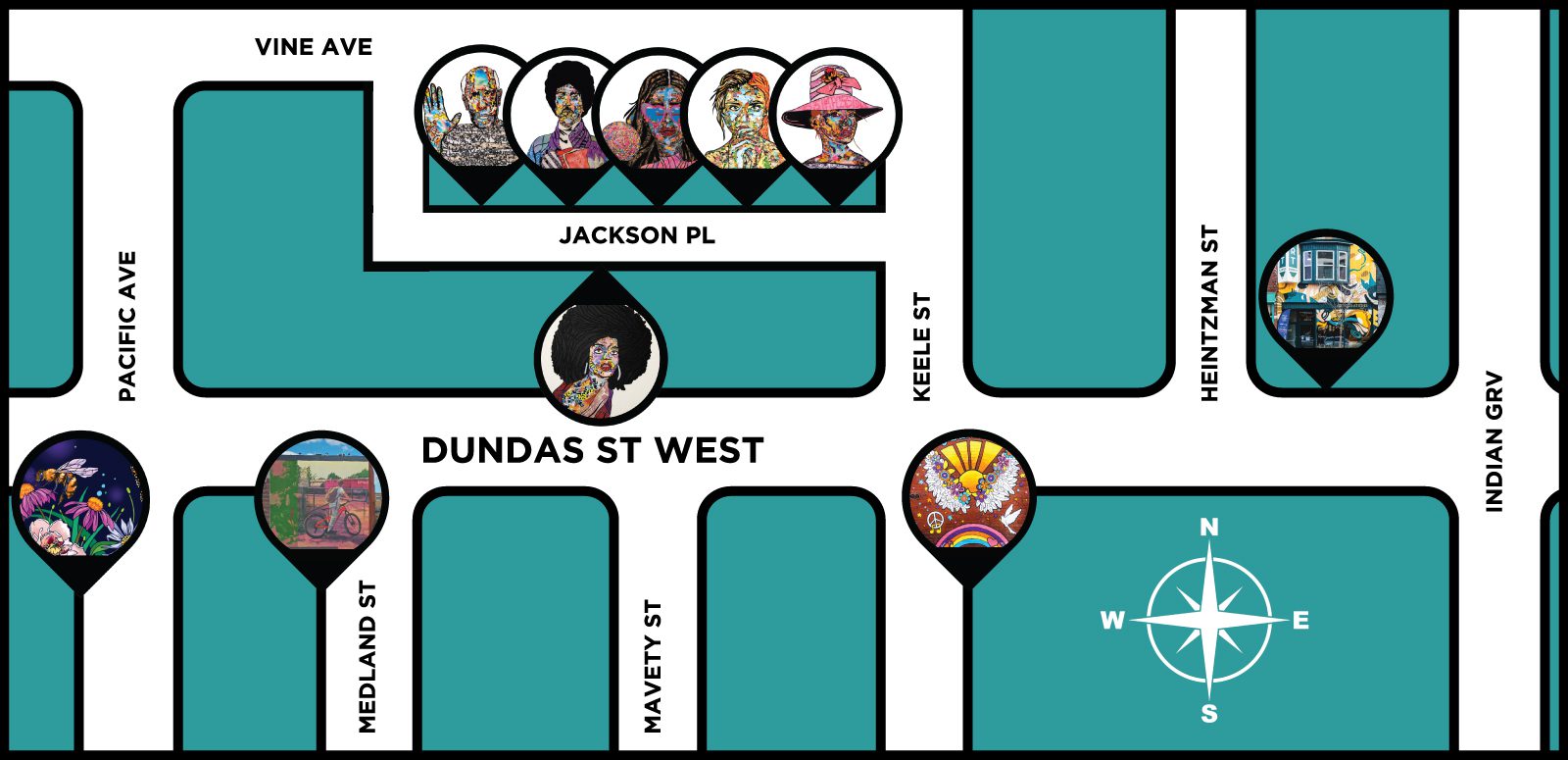 AR Wall Murals | THE JUNCTION BIA